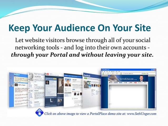 PortalPlace Social Networking Solutions | PPT