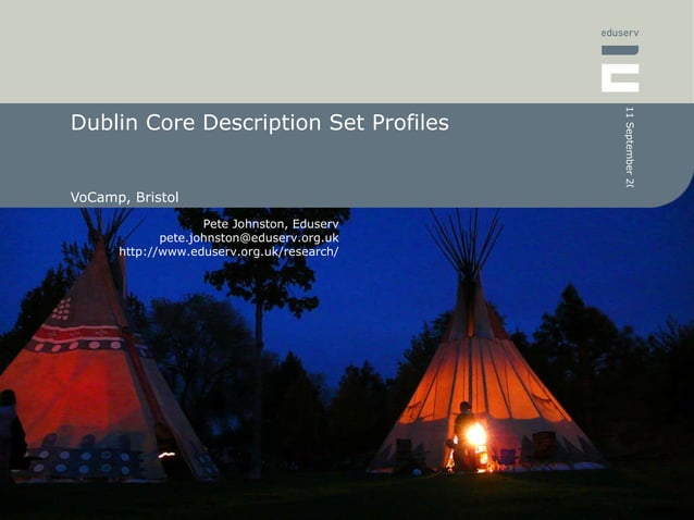 Dublin Core Description Set Profiles | PPT