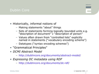 Dublin Core Description Set Profiles | PPT