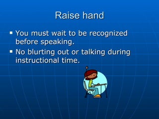2009 10 Classroom Routine And Procedures | PPT