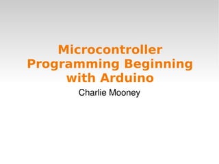 2009 11-17-arduino-basics | PPT