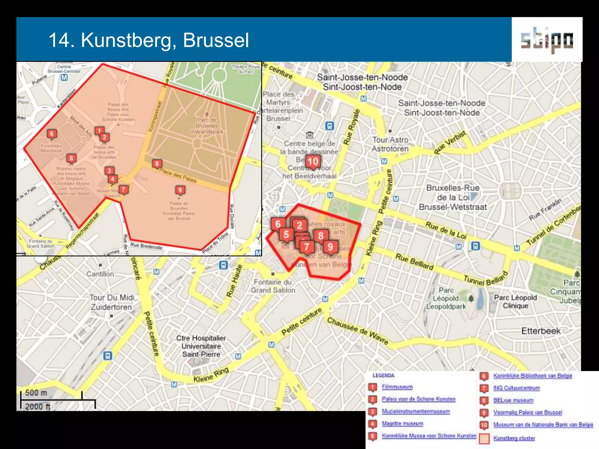 Maps of The World's Most Important Museum Clusters | PPTX