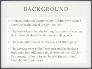 Documentary Credits Explained | KEY