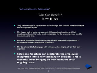 Executive Coaching Brochure | PPT