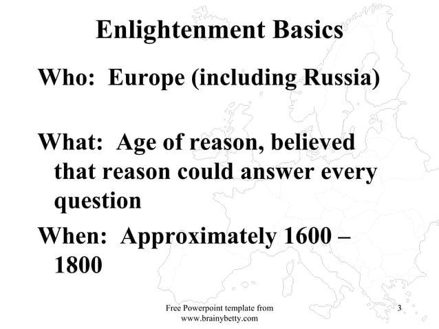 The Enlightenment And Revolution | PPT