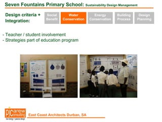 7 Fountains Primary School - south Africa case study | PDF