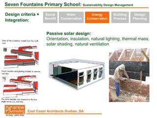 7 Fountains Primary School - south Africa case study | PDF