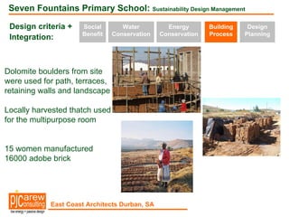 7 Fountains Primary School - south Africa case study | PDF