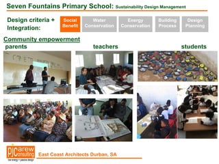 7 Fountains Primary School - south Africa case study | PDF