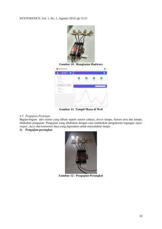 Sistem Pengontrol Lampu Berbasis Internet Dengan Metode Virtual Prototype | PDF