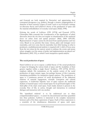 2009 a conceptual and analytical framework for interpreting the spatiality of social life | PDF