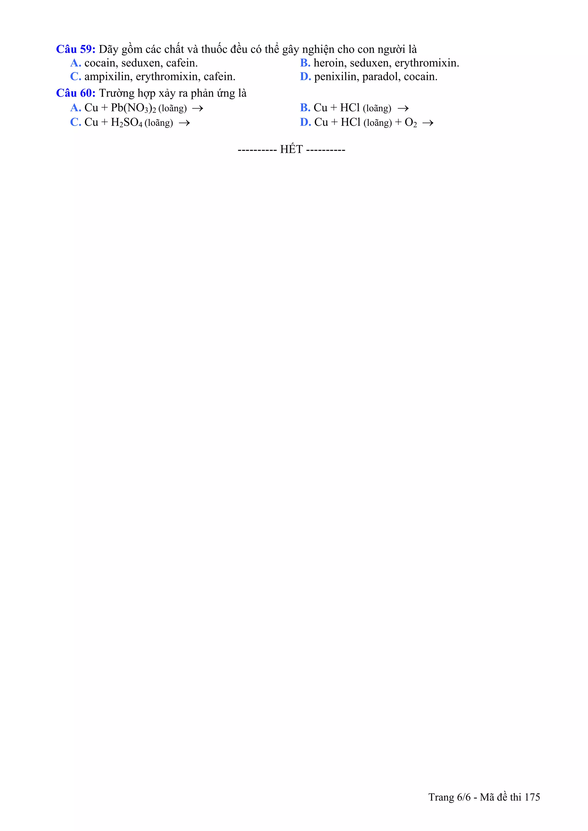 Đề thi đại học 2009 môn Hóa Học khối A | PDF