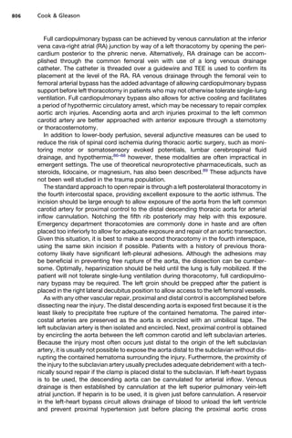 2009 Great vessel and cardiac trauma | PDF