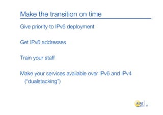 Your Slice of the IPv6 Cake | PDF | Computer Networking | Computing