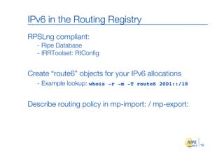 Your Slice of the IPv6 Cake | PDF | Computer Networking | Computing