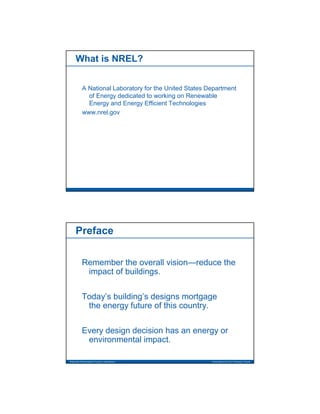 High Performance Buildings: What are They? | PDF | Power and Energy ...