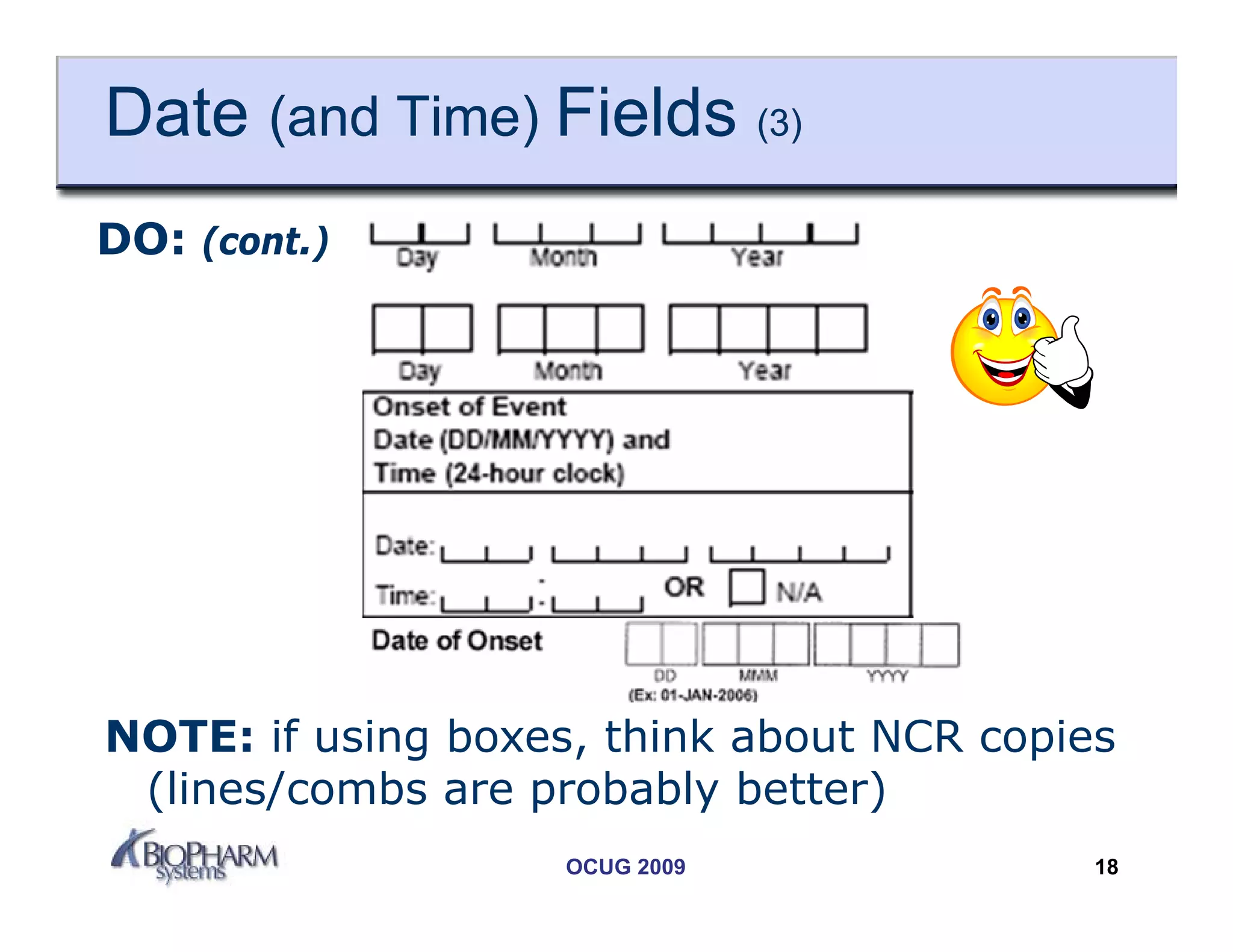Case Report Form (CRF) Design Tips | PDF