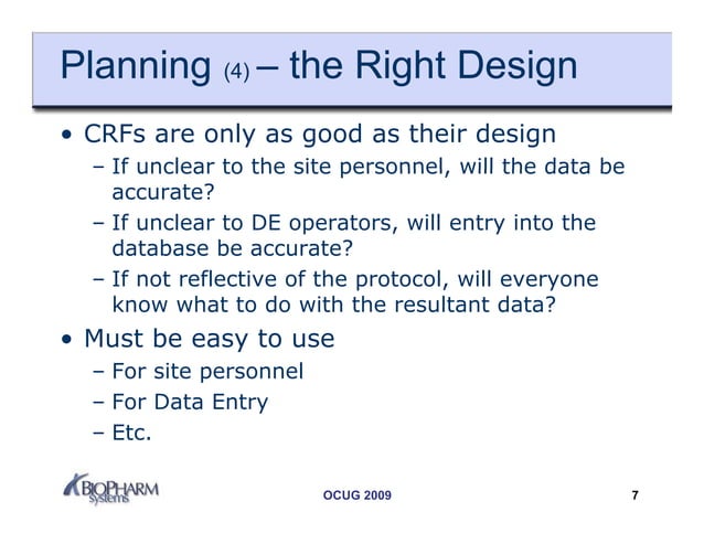 Case Report Form (CRF) Design Tips | PDF