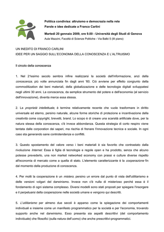 di Franco Carlini | PDF