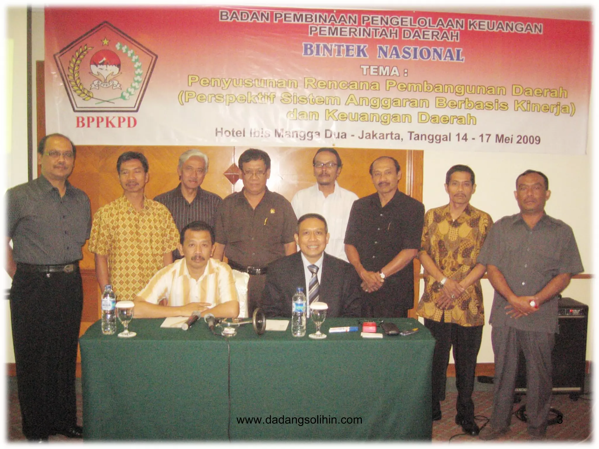 Penyusunan Rencana Pembangunan Daerah Perspektif Anggaran Berbasis Kinerja | PPT