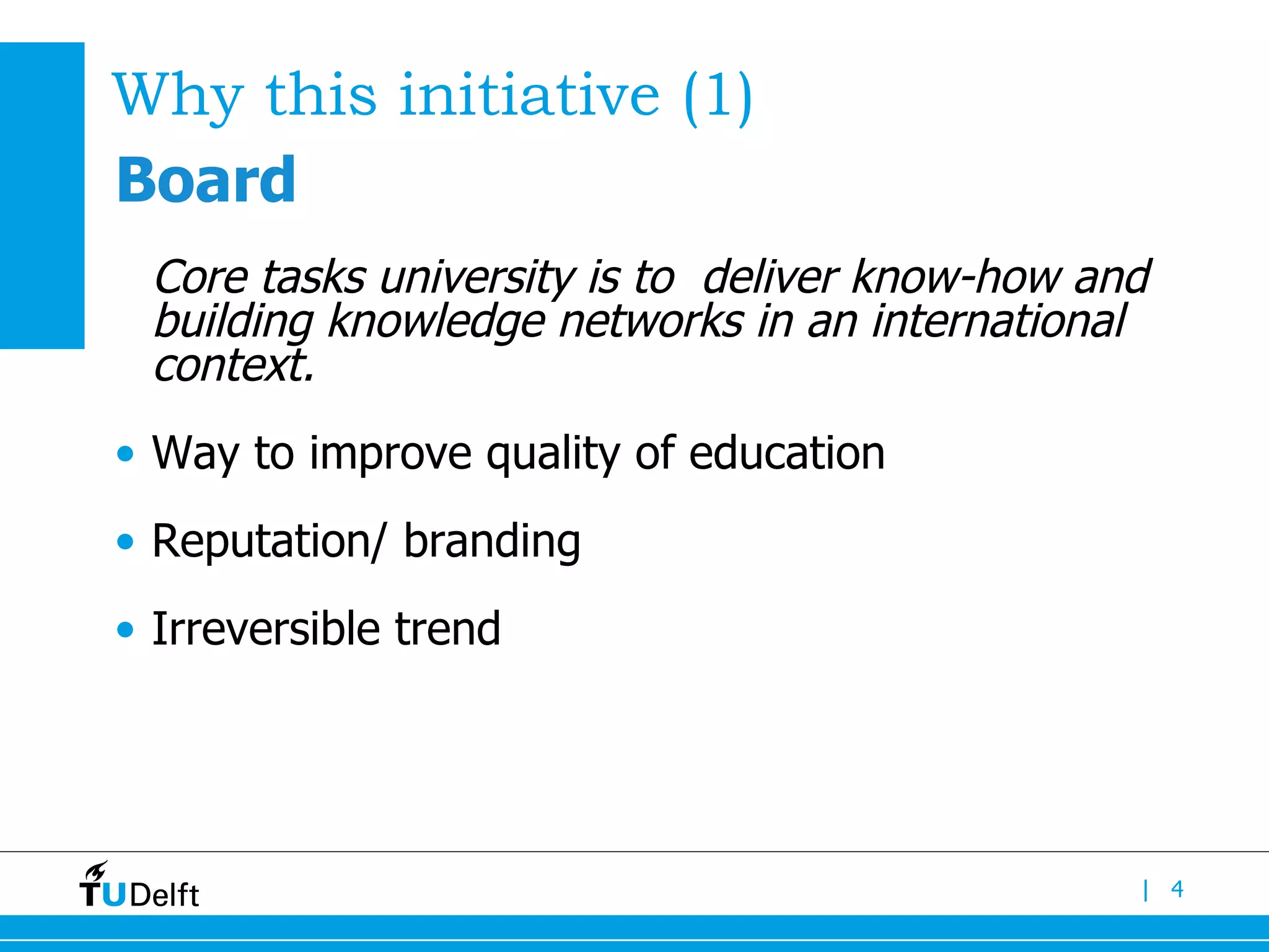 TU Delft OpenCourseWare presentation | PPT