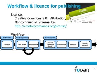 TU Delft OpenCourseWare presentation | PPT
