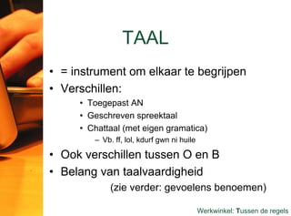 Workshop Tussen De Regels | PDF