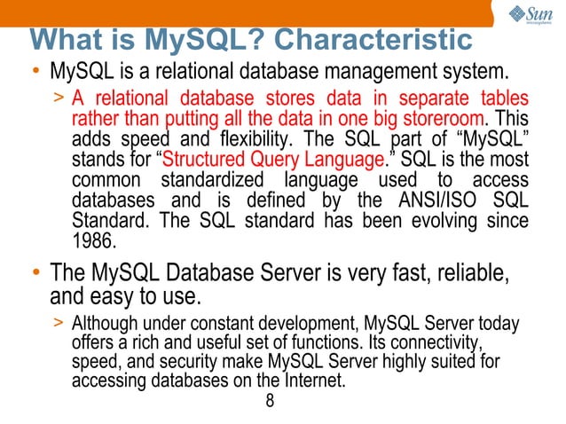 Introduction to Mysql