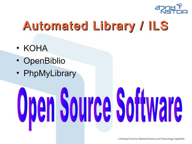 Digital Library : STKS | PPT