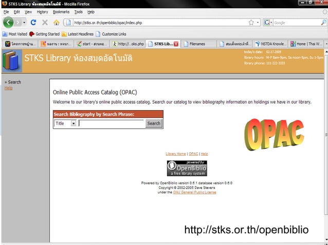 Digital Library : STKS | PPT