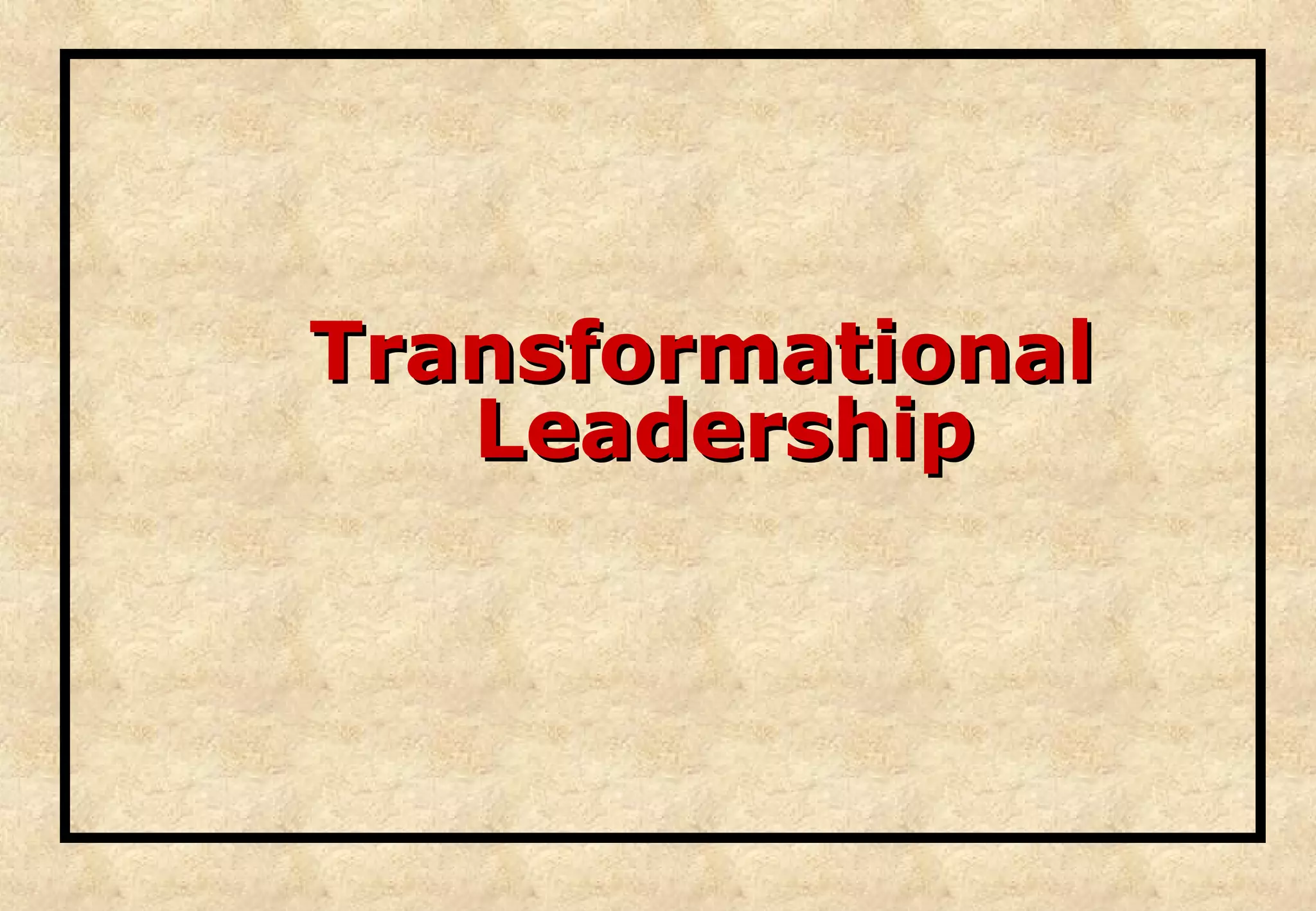 200904 Linked In Transformational Leadership | PPT
