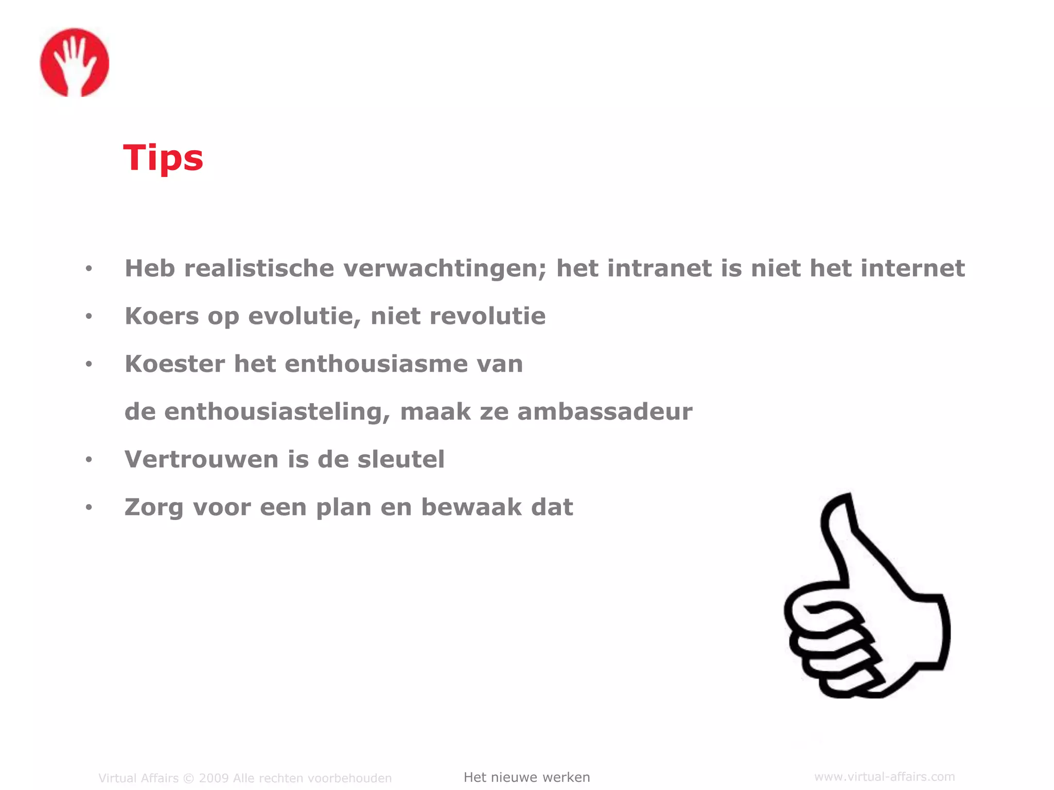 Het Nieuwe Werken | PPT