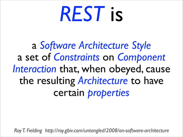 Resource Oriented Architectures | PDF