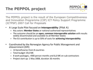 CEN/BII presentation EXPP summit | PPT