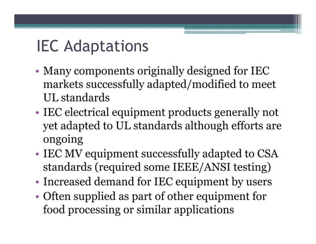 A Comparison of Contemporary Electrical Distribution Equipment ...