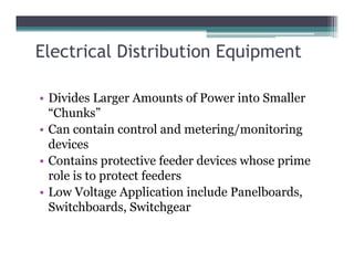 A Comparison of Contemporary Electrical Distribution Equipment ...