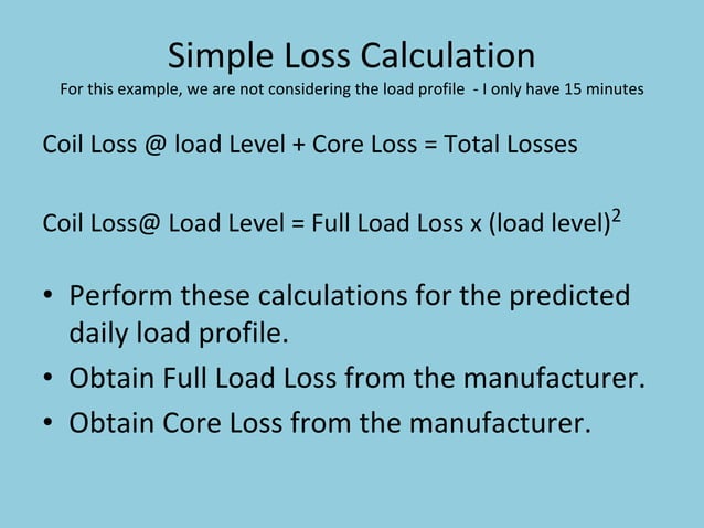 High Efficiency Transformers | PPT