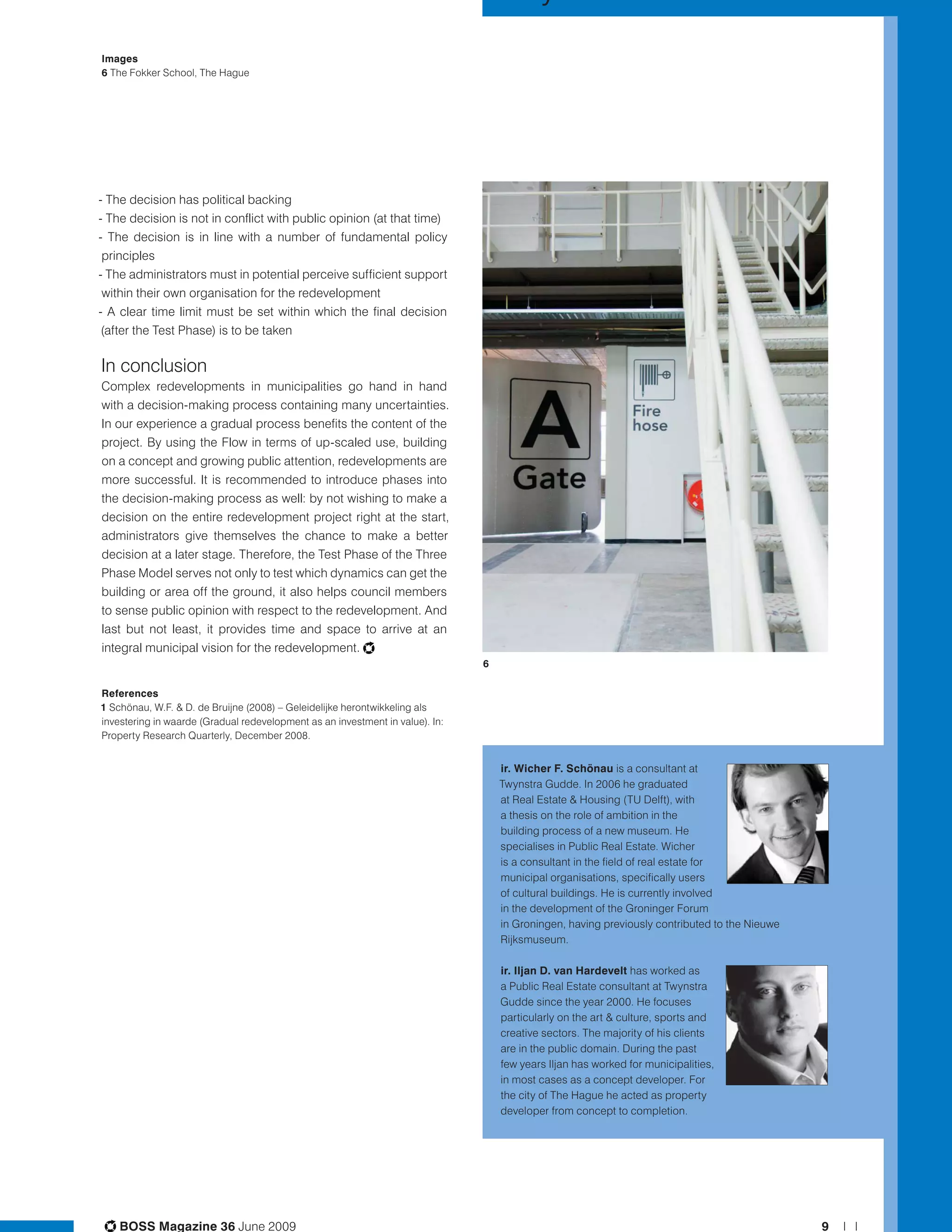 Gradual approach in redevelopment | PDF