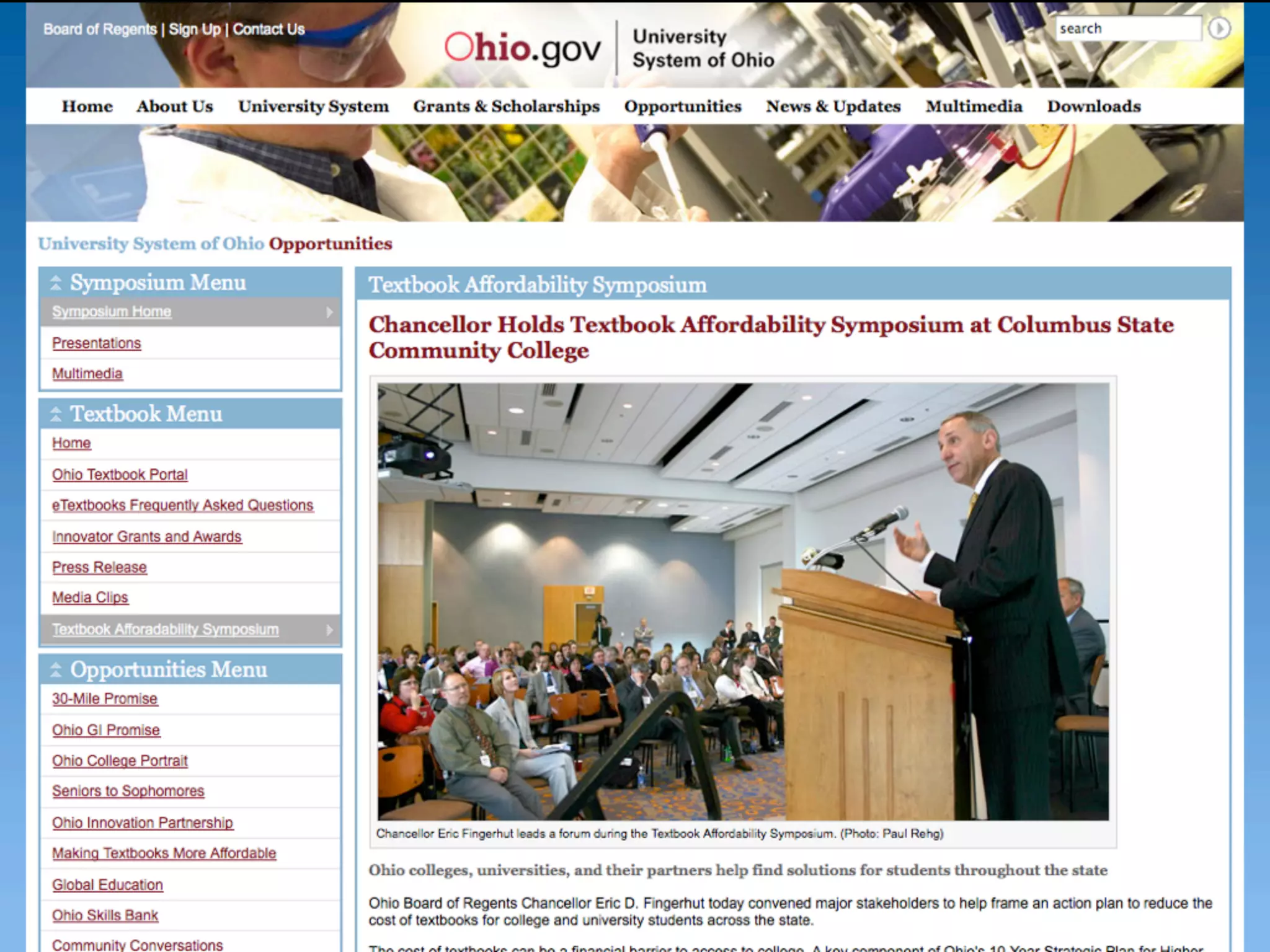 Making Textbooks Affordable for the University System of Ohio | PPT