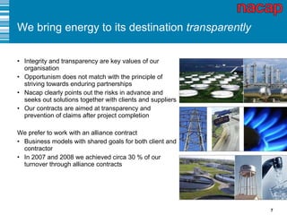 nacap pipeline construction worldwide | PPT