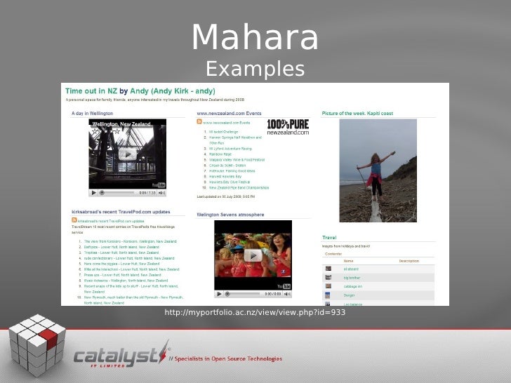 ePortfolios and Mahara ePortfolios and Mahara