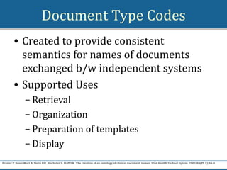 2009 08 13 - Clinical Loinc Tutorial Documents | PPT