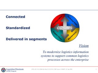Coast Guard Logistics Information Management System (CG-LIMS) | PPT