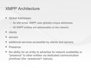 XMPP For Cloud Computing | PPT