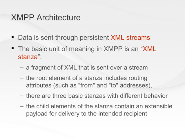 XMPP For Cloud Computing | PPT