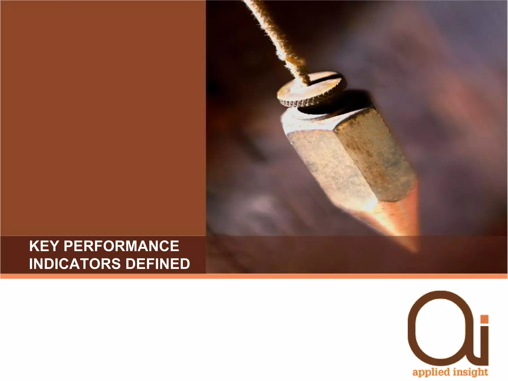 Overview of Key Performance Indicators | PPTX