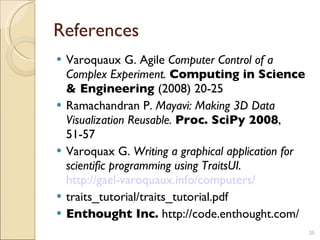 20090918 Agile Computer Control of a Complex Experiment | PPT