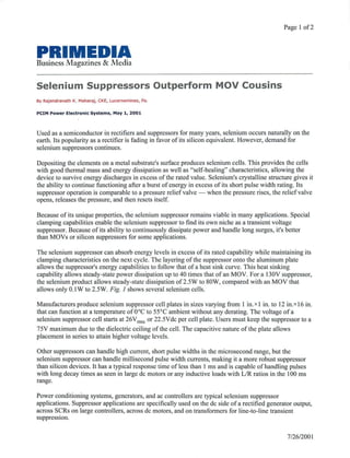 Transistion from TVSS to SPD | PDF