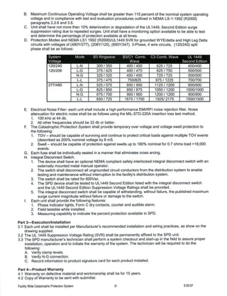 Transistion from TVSS to SPD | PDF