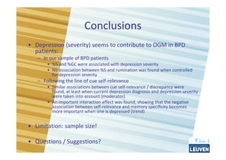 20091002 special interest meeting ogm berlijn | PPT